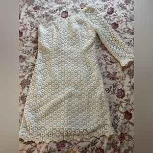 Lilly Pulitzer | Dresses | Lilly Pulitzer Whitaker White Mini Daisy ...